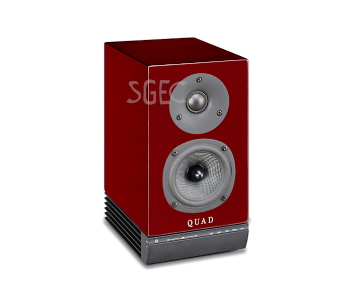 視紀音響 出清 展示品 QUAD 英國 9AS 主動式 書架喇叭 內建DAC 擴大機 三機合一設計 USB 可外接超低音 贈 SUPRA ...