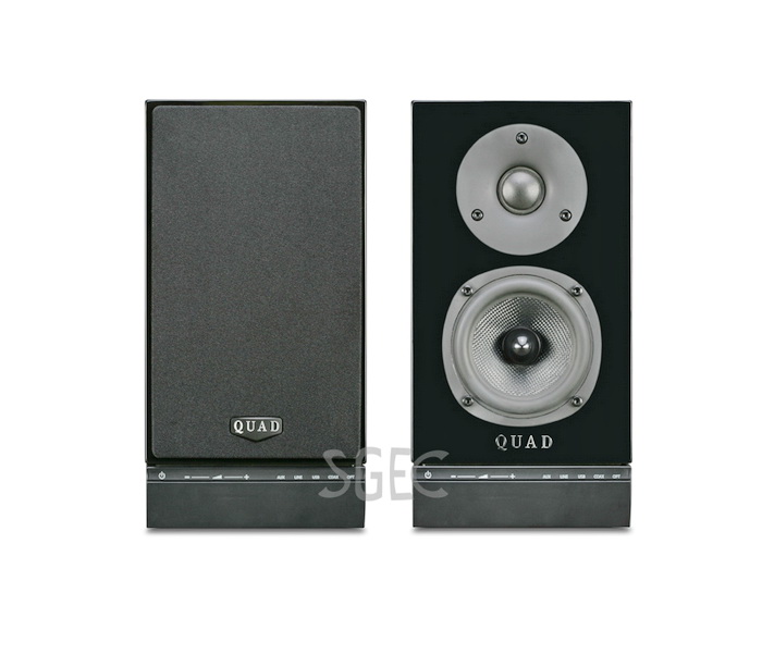 視紀音響 QUAD 英國 9AS 主動式 書架喇叭 內建DAC 擴大機 三機合一設計 USB 可外接超低音 贈 SUPRA USB線 – 視紀音響
