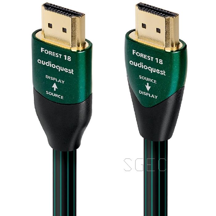 視紀音響 AudioQuest HDMI Forest 18 4K 光纖HDMI線 2.0版 12.5M 美國公司貨 – 視紀音響