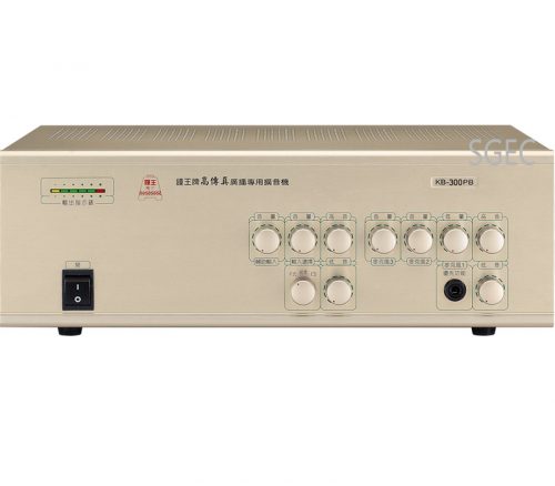 視紀音響 鐘王 KB-300PB 擴大機 300W 廣播專用 擴音機 Hi-Fi 高傳真音質 台灣製 – 視紀音響