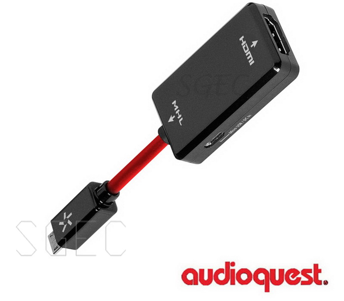 視紀音響 AudioQuest 美國 MICRO to HDMI 線 Adaptor 轉接線 公司貨 – 視紀音響