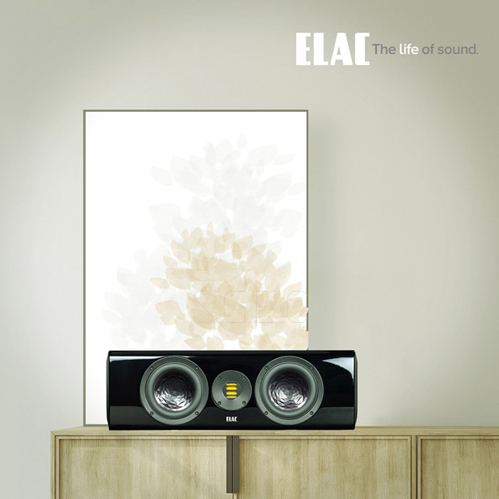 視紀音響 Elac VELA CC 401.2 中置喇叭 公司貨 黑色亮面 白色亮面 木紋亮面 – 視紀音響