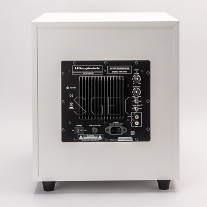 視紀音響 Wharfedale SW-10 主動式重低音喇叭 150W 鋼烤白 鋼烤黑 公司貨 – 視紀音響