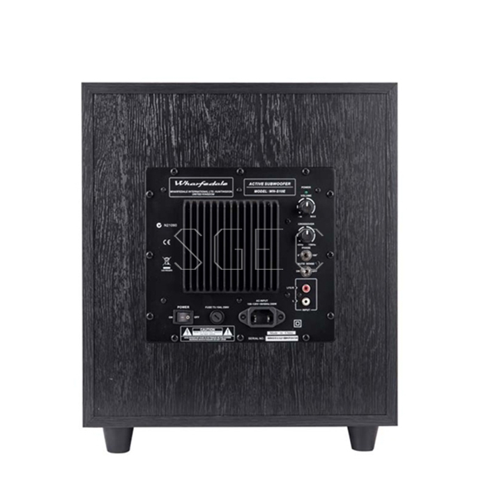 視紀音響 Wharfedale SW-10 主動式重低音喇叭 150W 鋼烤白 鋼烤黑 公司貨 – 視紀音響