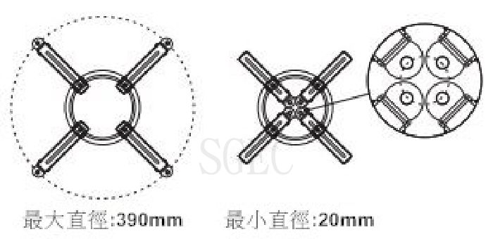 視紀音響 GRANDVIEW Cyber GPCP-E4060 美型 投影機吊架 公司貨 另有其他長度 – 視紀音響